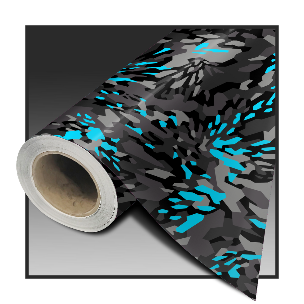 CYAN FRACTURE CAMO