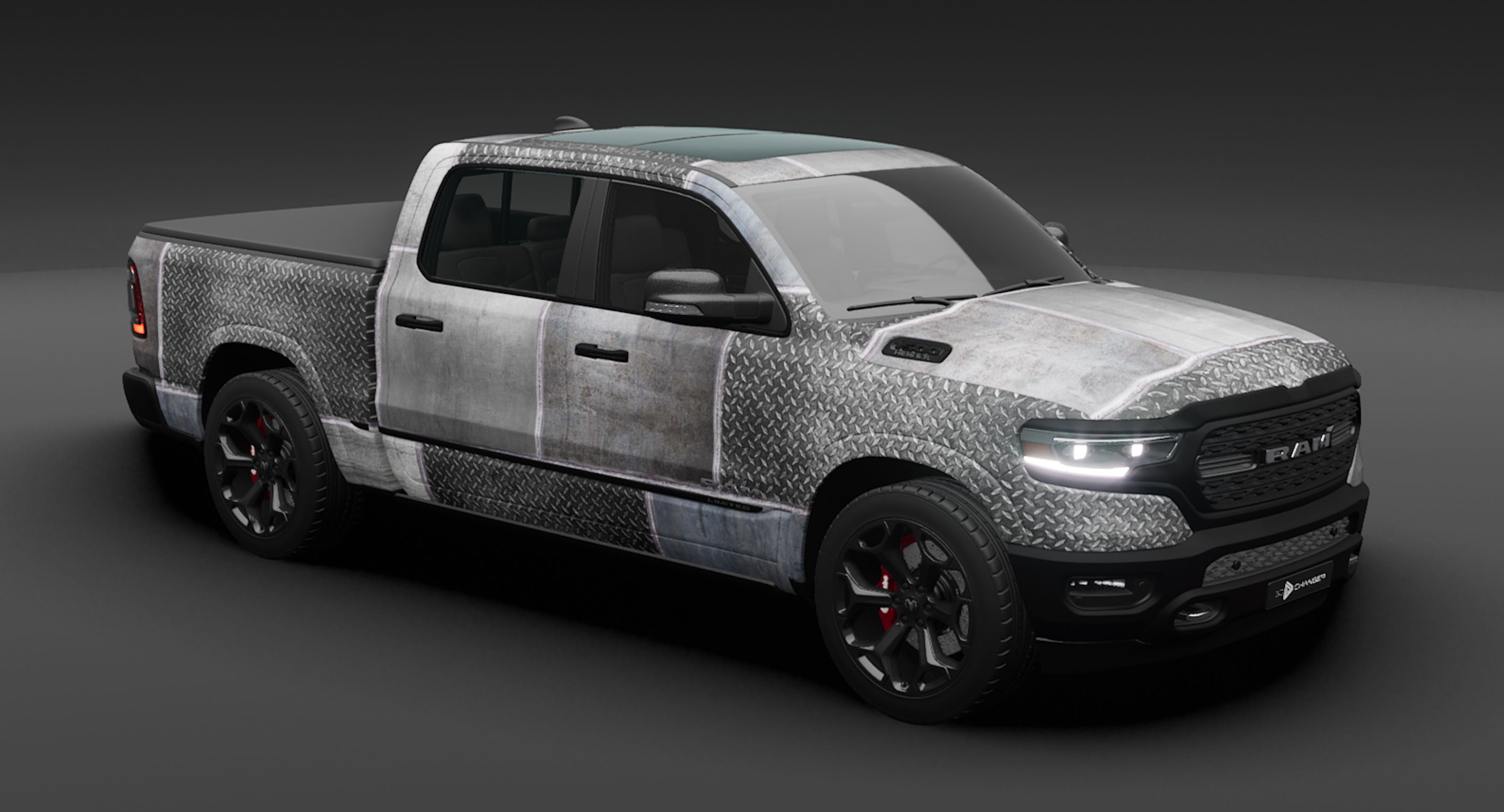 WELDED DIAMOND PLATE